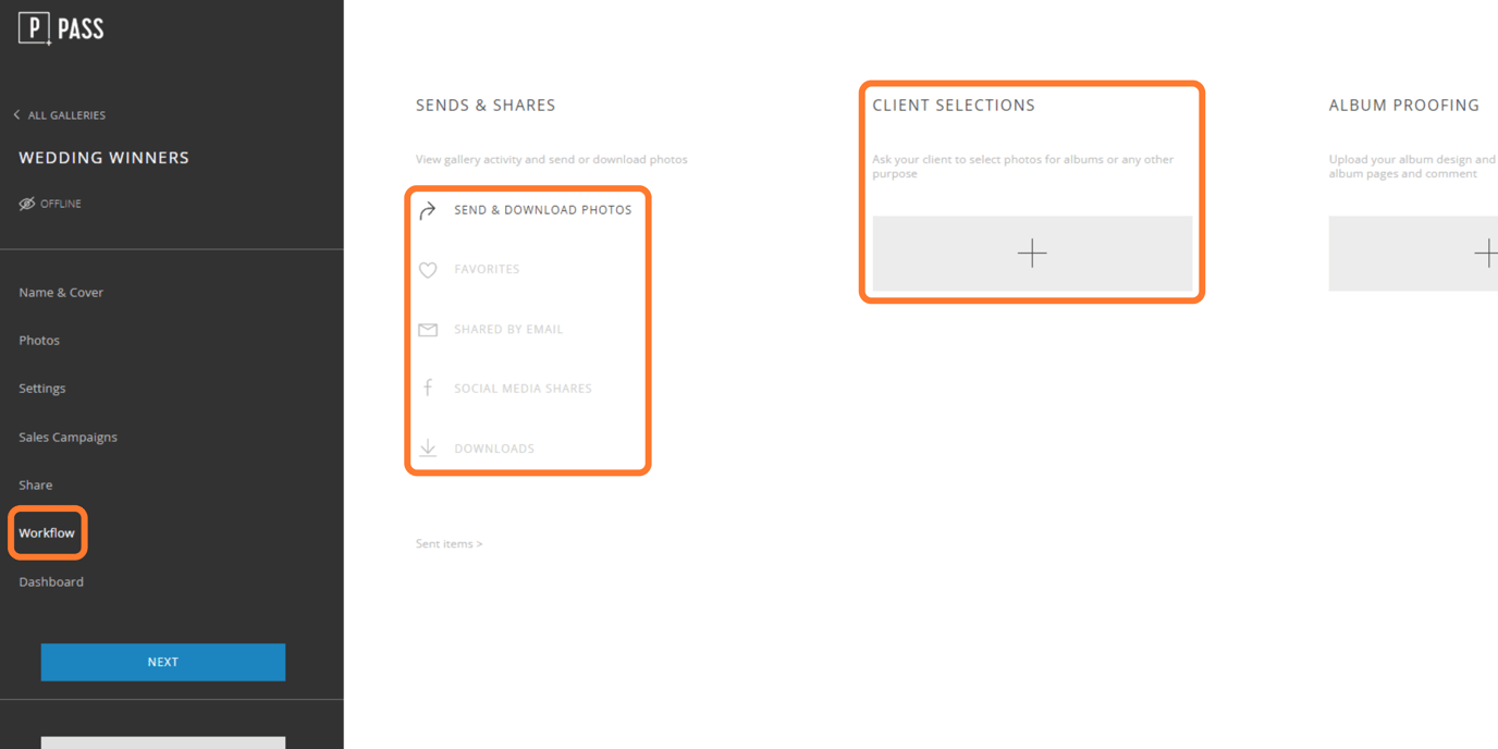 Creating your First Client Gallery