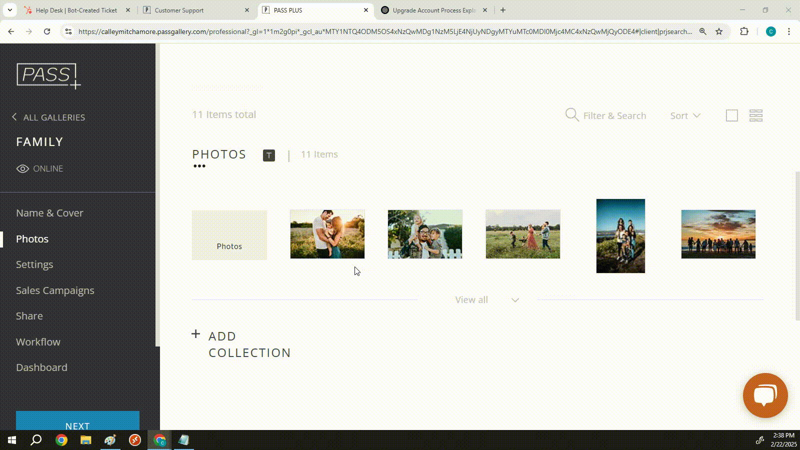 How Can I Sort Photos in the Gallery?